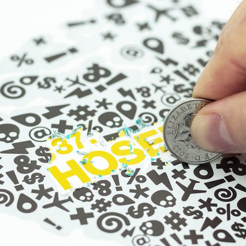 Scratch Map Of The F*#?ing World - Skrab dig til farver og farverigt sprog